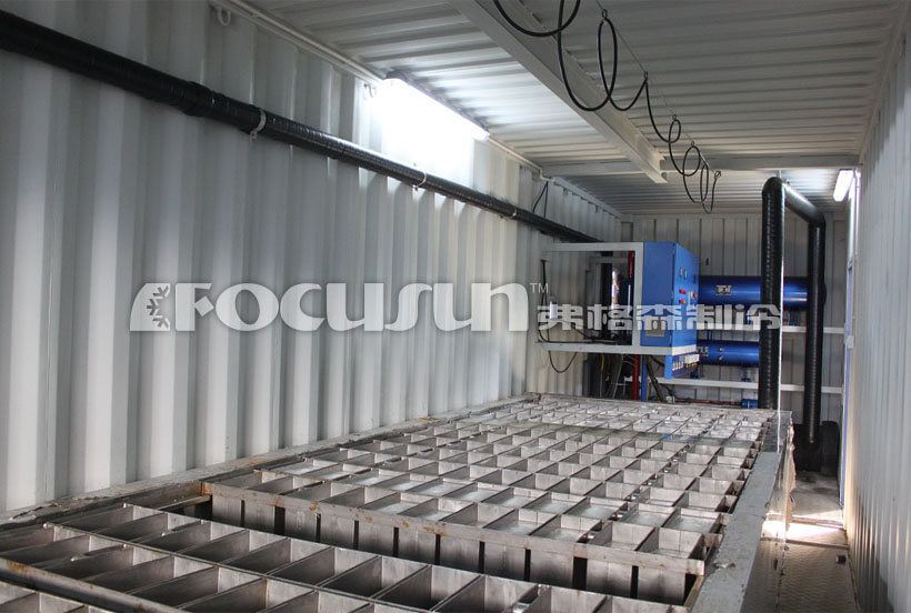 Focusun Containerized Mobile Block Ice Plant