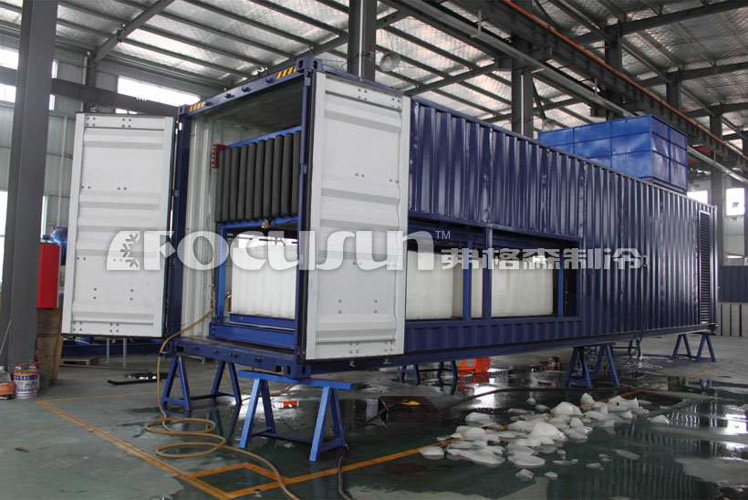 Focusun Containerized Mobile Block Ice Plant